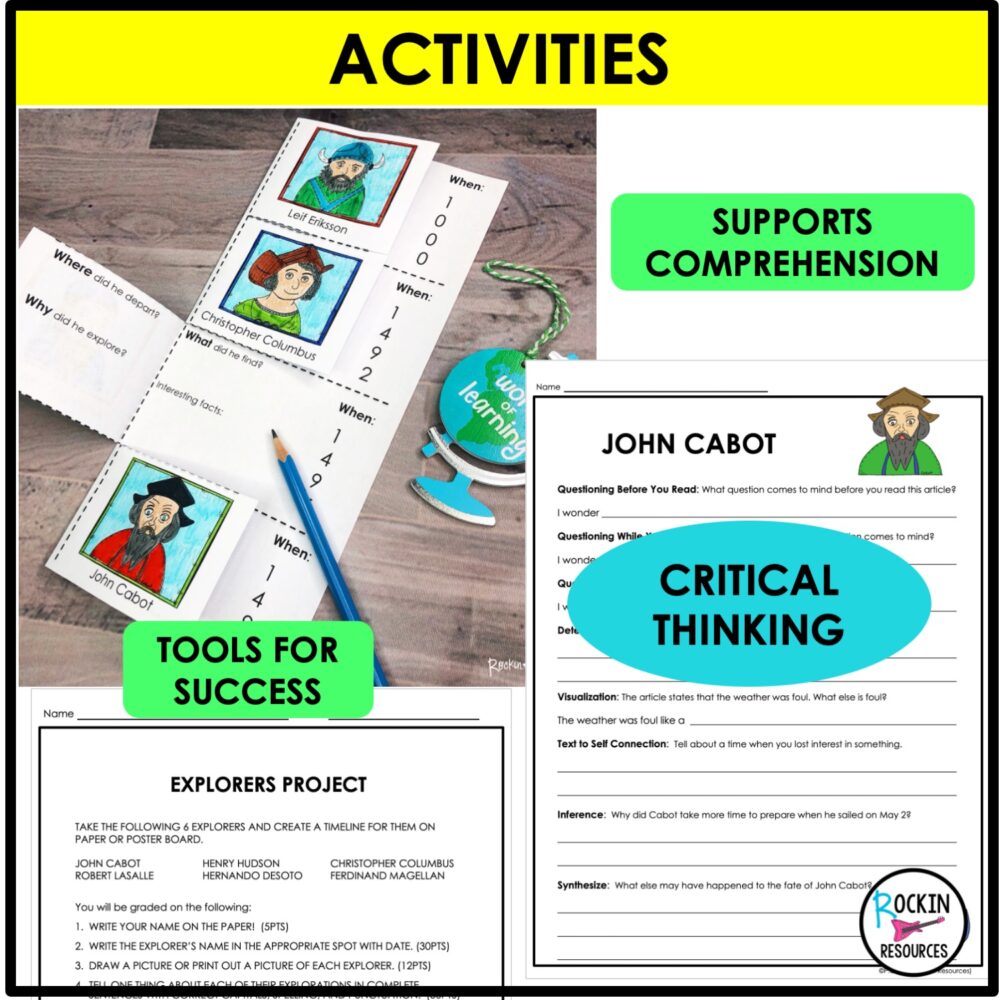 Explorers Unit | Early Explorers | European Explorers | DIGITAL ...