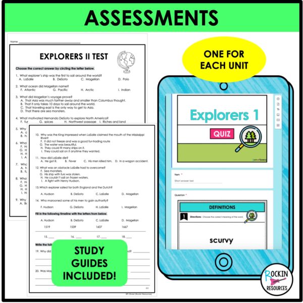 Explorers Unit | Early Explorers | European Explorers | DIGITAL ...