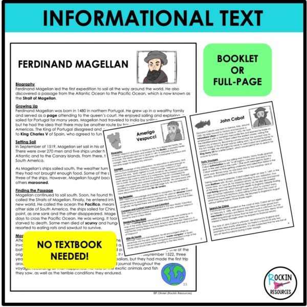 Explorers Unit | Early Explorers | European Explorers | DIGITAL ...