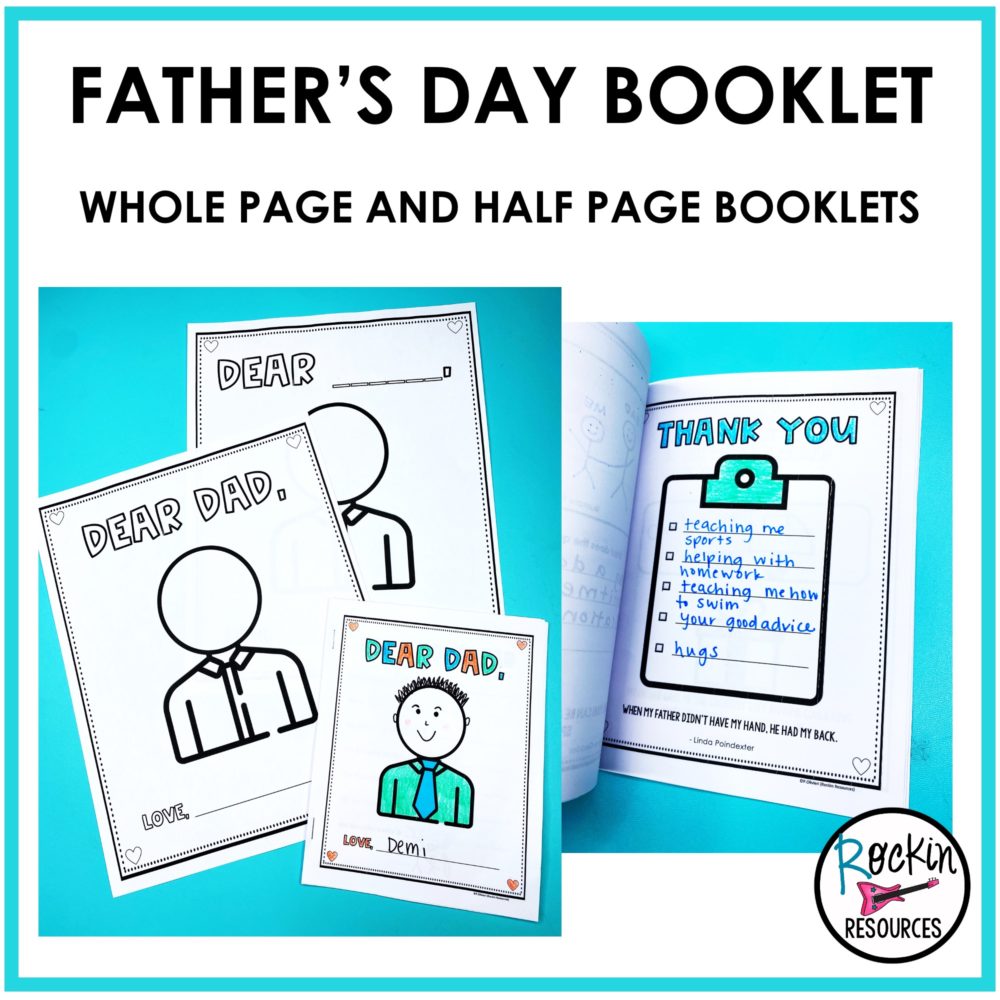 Father's Day Activities | Father's Day Craft | Father's Day Booklet ...