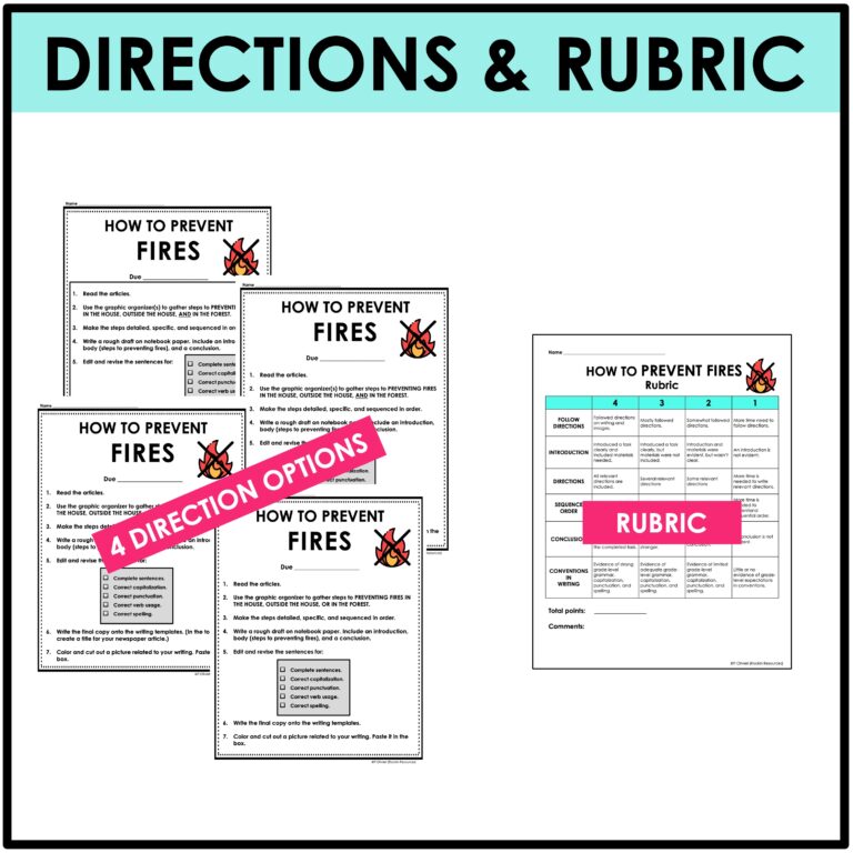 How to Prevent Fires - How To Writing - Fire Prevention Week - Fire ...