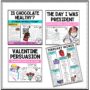 February Writing Bundle | Language Arts | Centers | Valentine's Day ...