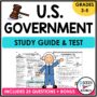 Government Test with Study Guide - Rockin Resources