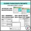 The Perfect Paragraph Bundle | Lessons | Guided Prompts | Videos ...