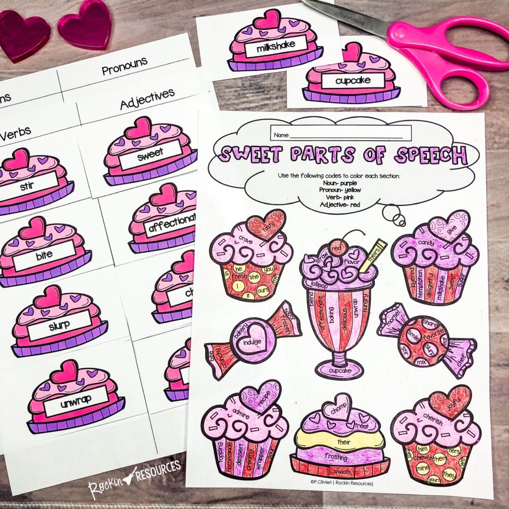 12 February Ideas for Literacy Centers - Rockin Resources