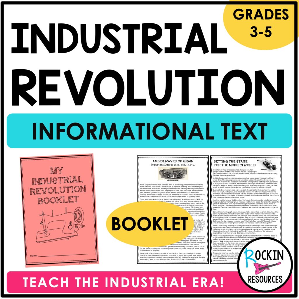 Government Informational Text Booklet - Rockin Resources