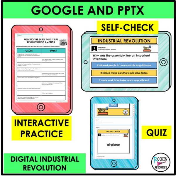 Industrial Revolution - Industrial Era - Informational Text -DIGITAL ...