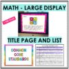 Common Core Standards "I can" and "We can" Statements 5th Grade ELA ...