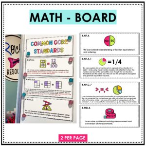 Common Core Standards "I can" and "We can" Statements 4th Grade ELA ...