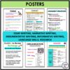 Writing Anchor Charts for Middle School- Editable! - Rockin Resources