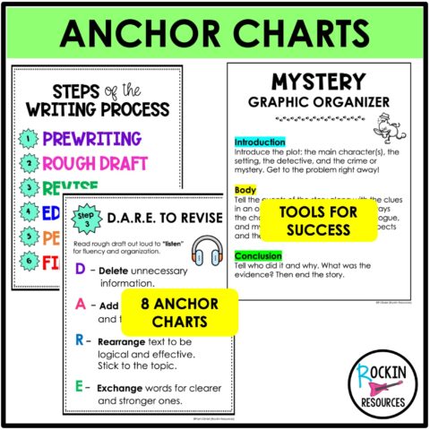 Mystery Writing- Halloween Writing- Solve a Mystery Writing - Rockin ...