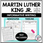 Martin Luther King Jr. INFORMATIVE Writing | MLK NONFICTION Writing ...