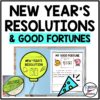 NEW YEAR'S RESOLUTIONS | GOAL SETTING | JANUARY WRITING | GOOD FORTUNES ...