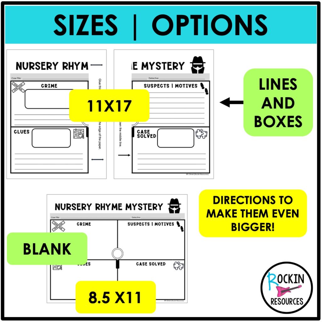 Nursery Rhyme Mystery - Rockin Resources