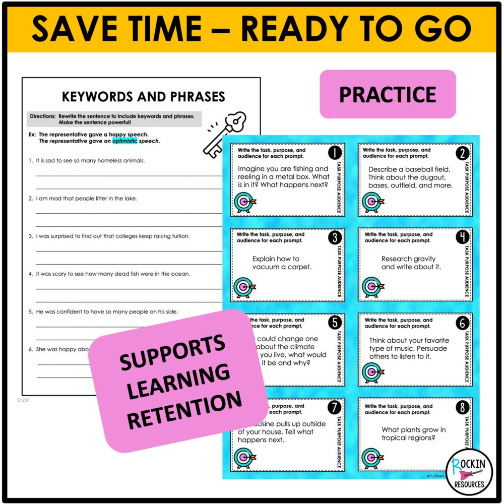 Step-by-Step Opinion Writing - Rockin Resources