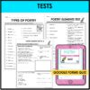 Poetry Tests | Poetry Study Guides | Flash Cards | GOOGLE | DIGITAL ...