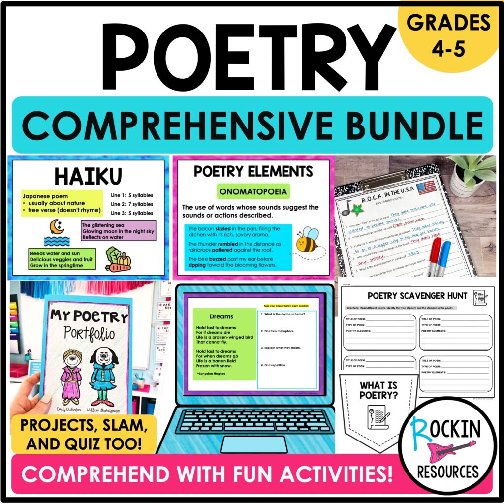 Poetry Bundle - Rockin Resources
