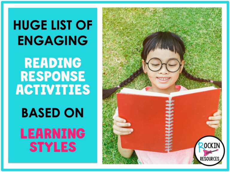 READING RESPONSE ACTIVITIES BLOG TITLE 2026 - Rockin Resources