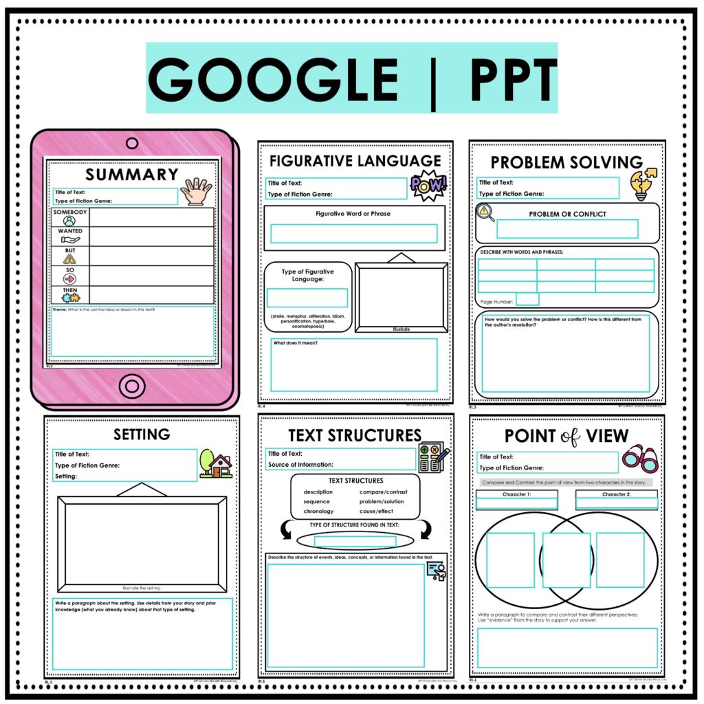 Reading Response Notebook - Rockin Resources