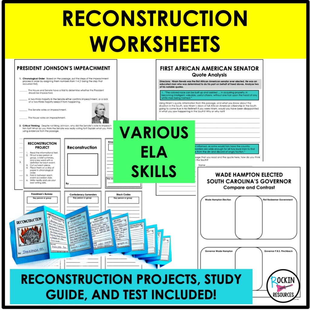 Reconstruction Unit - Reconstruction Activities - DIGITAL & PRINTABLE ...