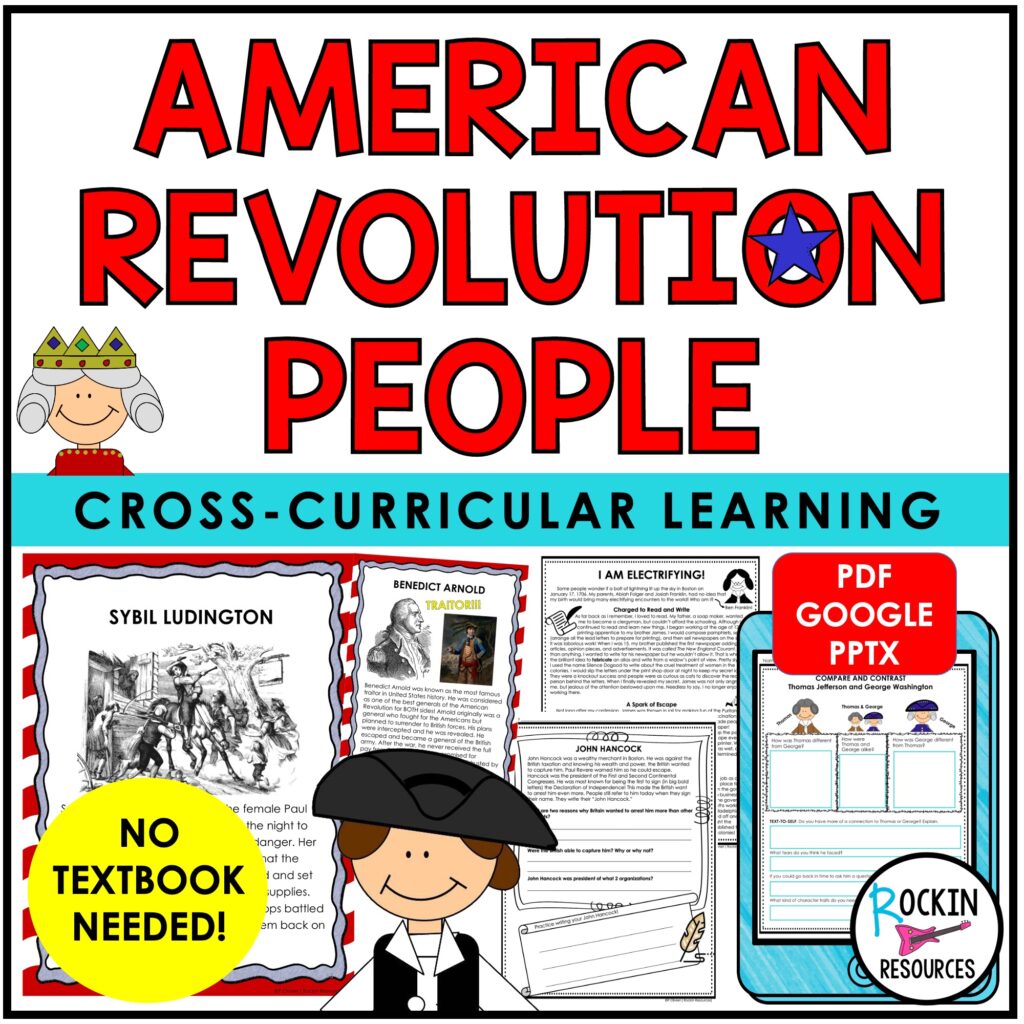 Revolutionary War People Unit - Rockin Resources