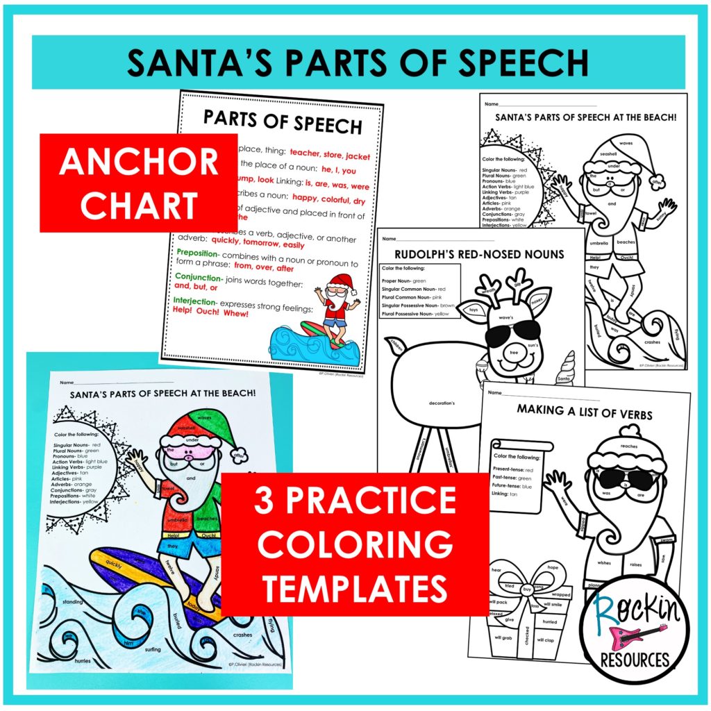 Christmas Literacy Bundle - Rockin Resources
