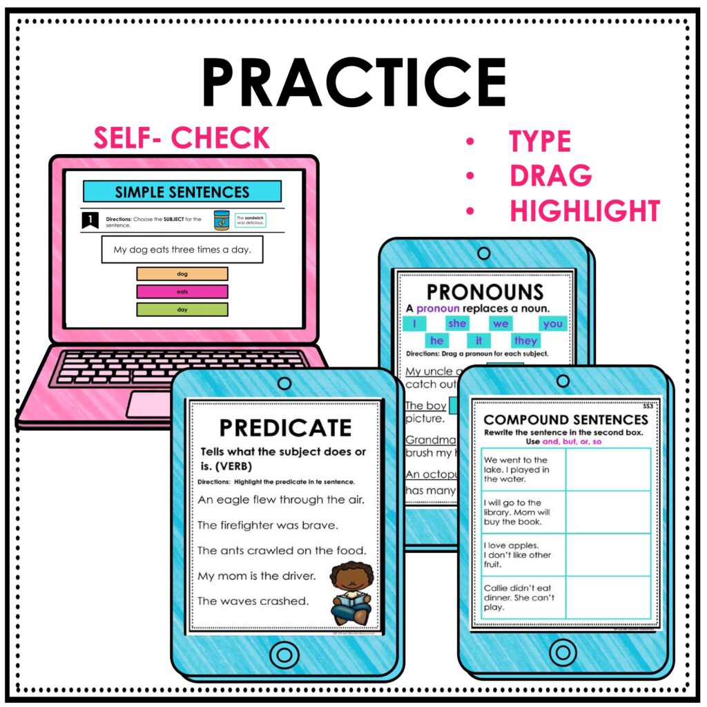 Digital Primary Sentence Structure - Rockin Resources