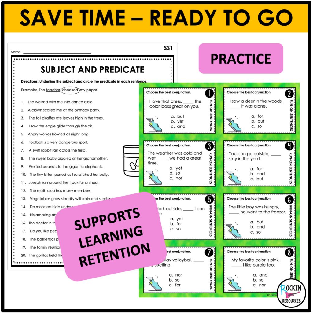 Sentence Structure Unit - Rockin Resources