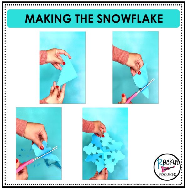 Snowflake Narrative Writing | WINTER WRITING ACTIVITY | SNOWFLAKE CRAFT ...