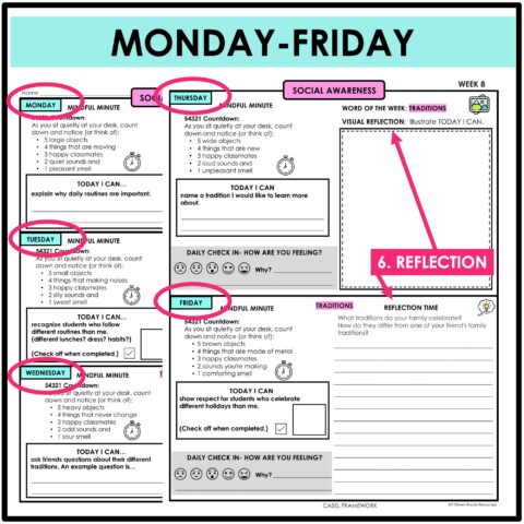 5TH GRADE SOCIAL EMOTIONAL LEARNING BUNDLE - JOURNAL AND POSTERS ...