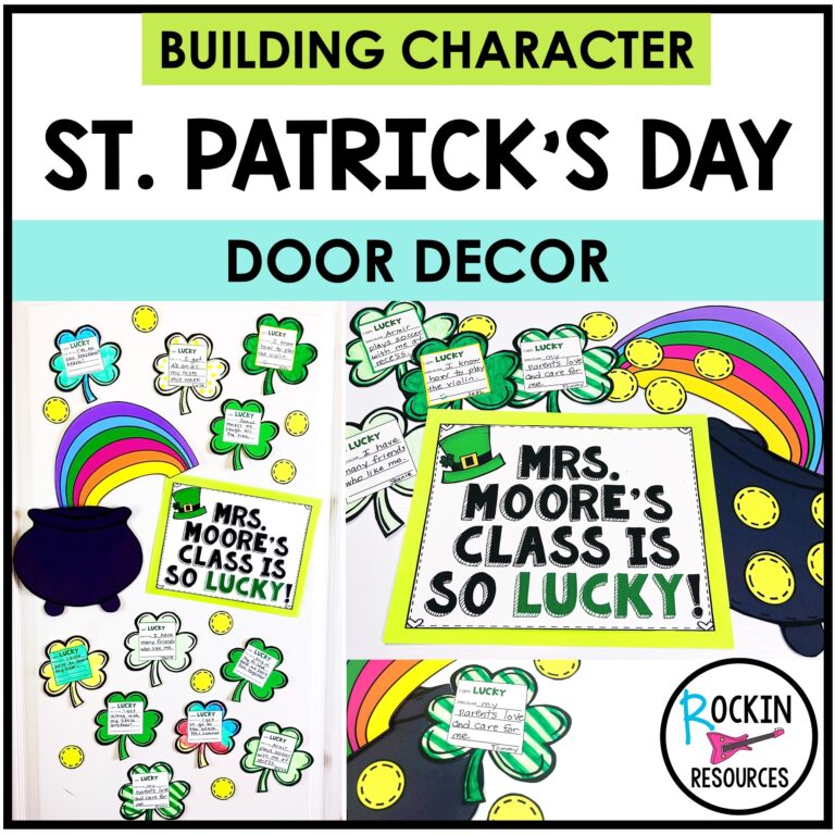 March | St. Patrick's Day Door Decor - Rockin Resources