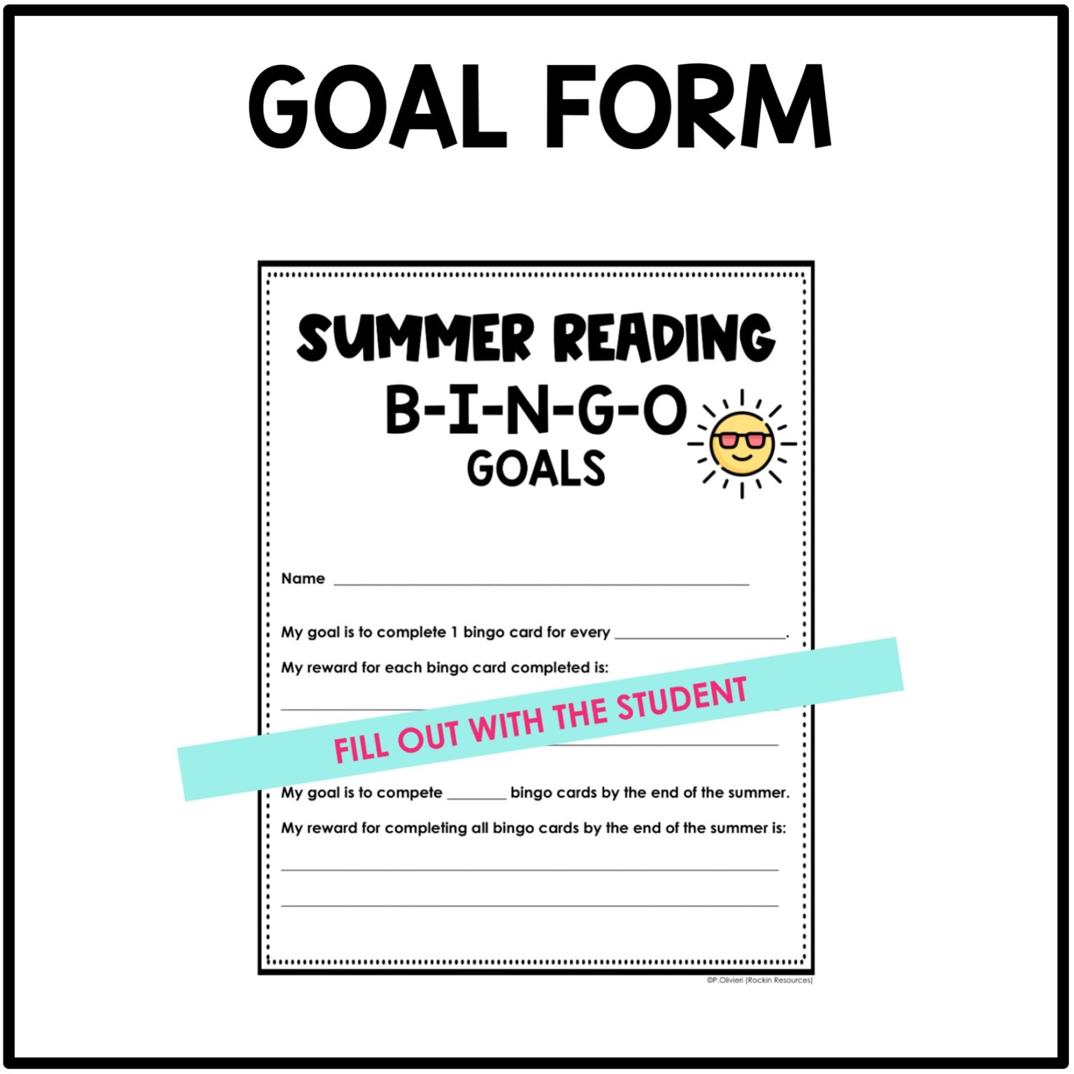 Summer Reading BINGO - Rockin Resources