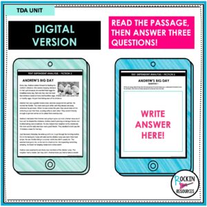 TEXT DEPENDENT ANALYSIS 4TH GRADE AND TEXT EVIDENCE UNIT BUNDLE ...