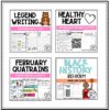 February Writing Bundle | Language Arts | Centers | Valentine's Day ...
