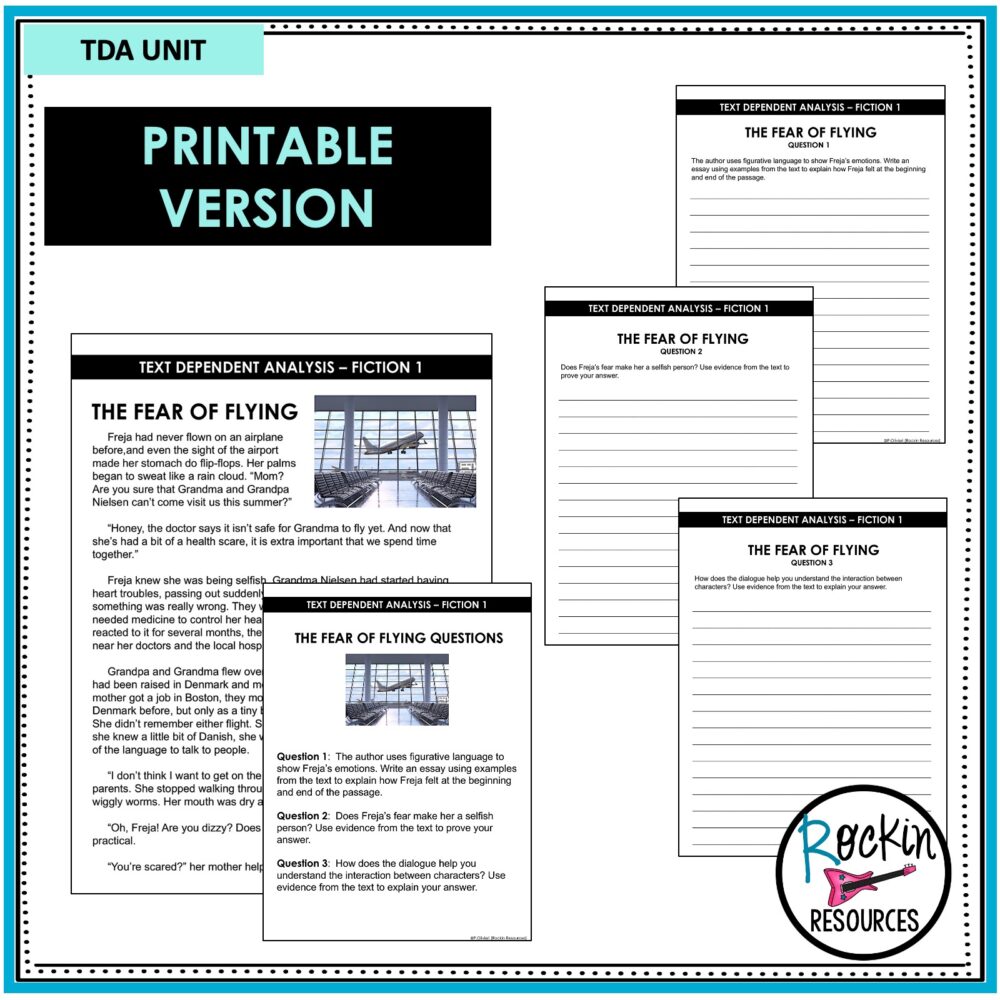 TEXT DEPENDENT ANALYSIS 3RD GRADE AND TEXT EVIDENCE UNIT BUNDLE ...