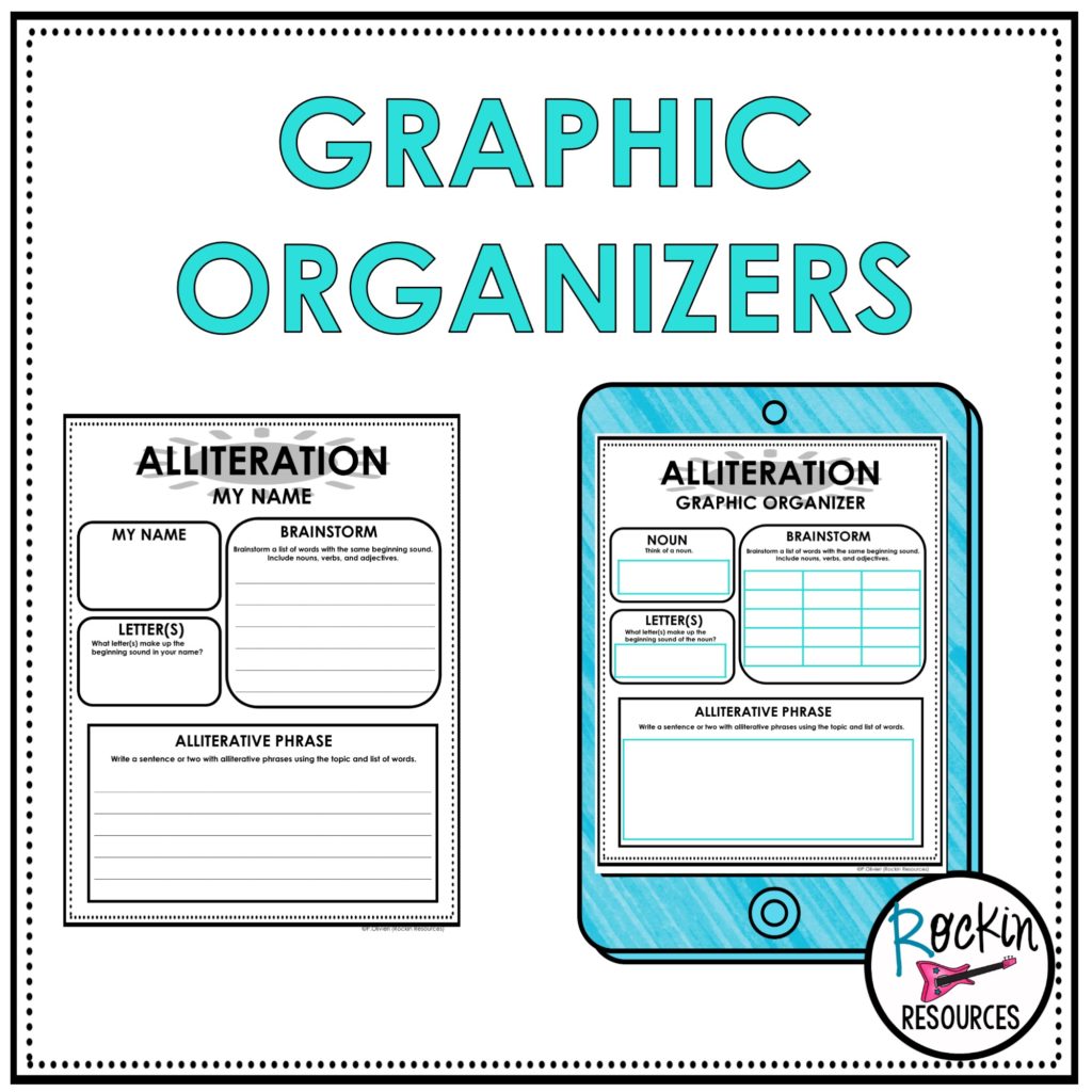 ALLITERATION | FIGURATIVE LANGUAGE | PRINTABLE AND DIGITAL - Rockin ...