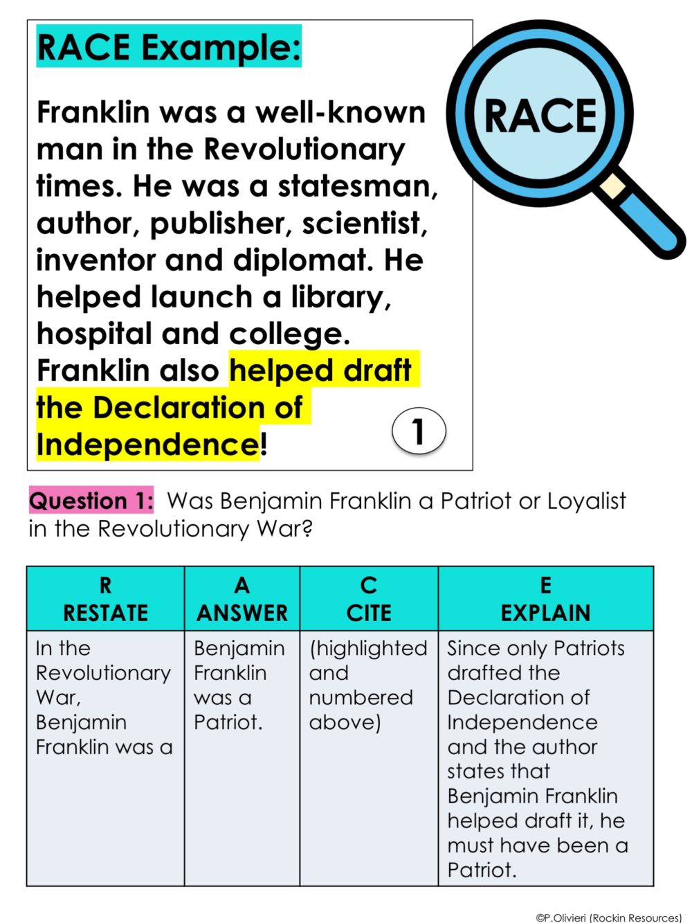 How to Teach Text Evidence - Rockin Resources