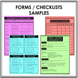 WRITING PROGRAM BUNDLE MIDDLE SCHOOL - PRINTABLE AND DIGITAL - Rockin ...