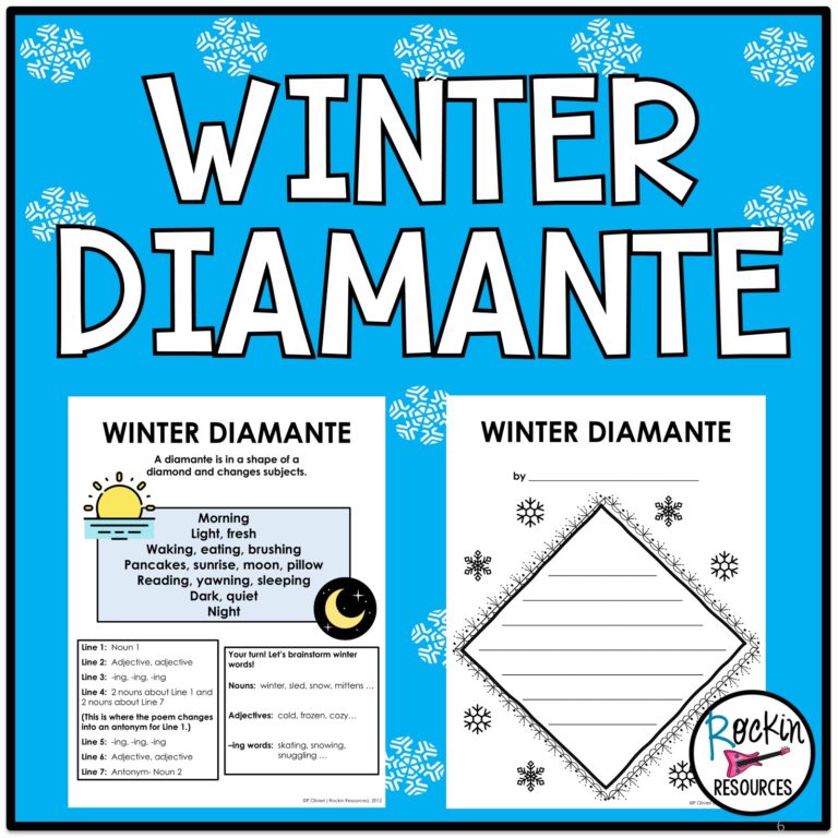 January Writing | Winter Writing Bundle - Rockin Resources