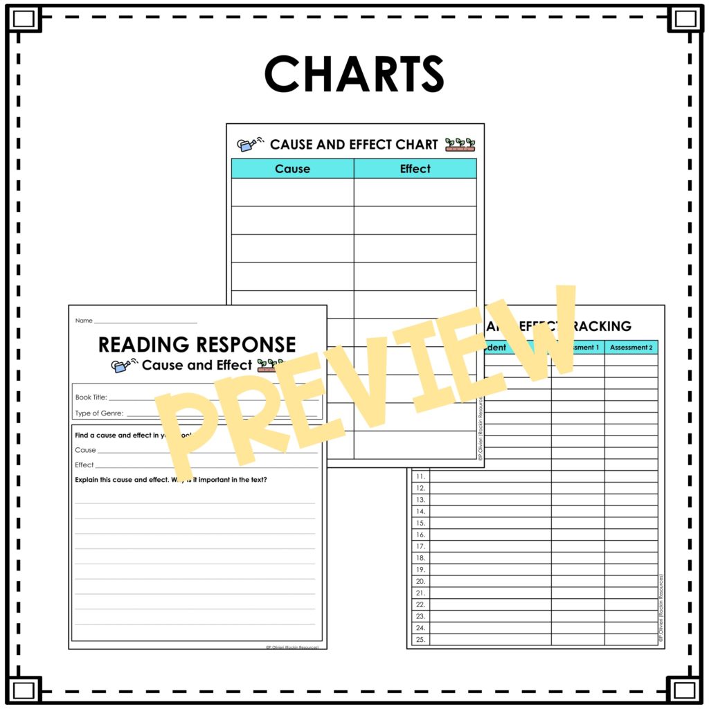 Step-by-Step Cause and Effect Unit - Rockin Resources