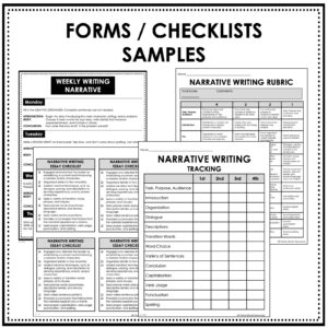 Narrative Writing Grades 6-8 - Rockin Resources