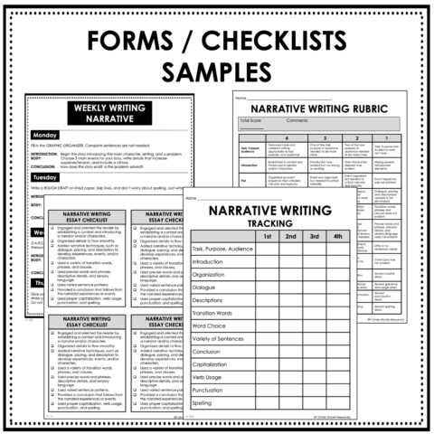 Narrative Writing Grades 6-8 - Rockin Resources