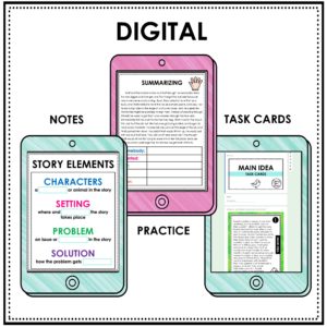 Reading Skills Bundle for Reading Comprehension - Rockin Resources