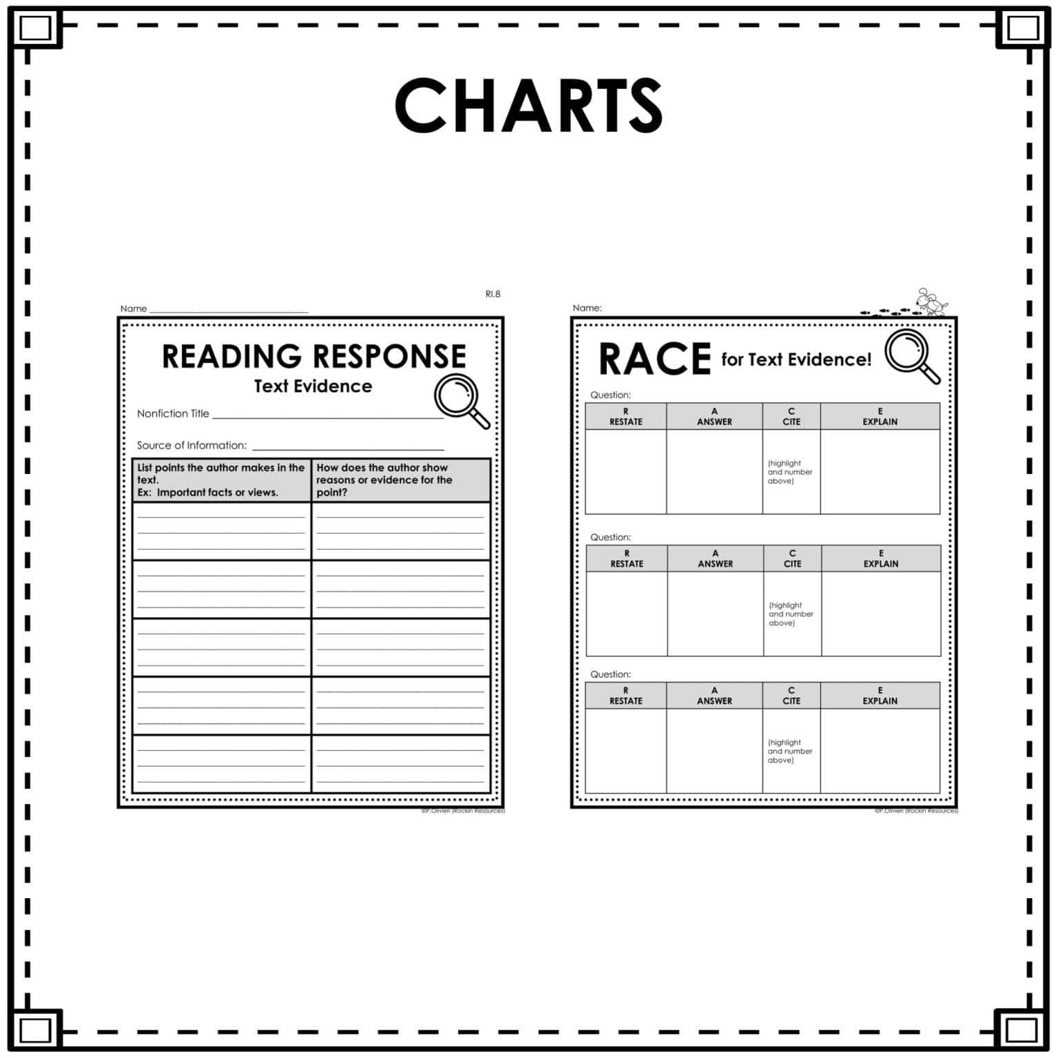 Step-by-Step Text Evidence Unit Grades 2-4 - Rockin Resources