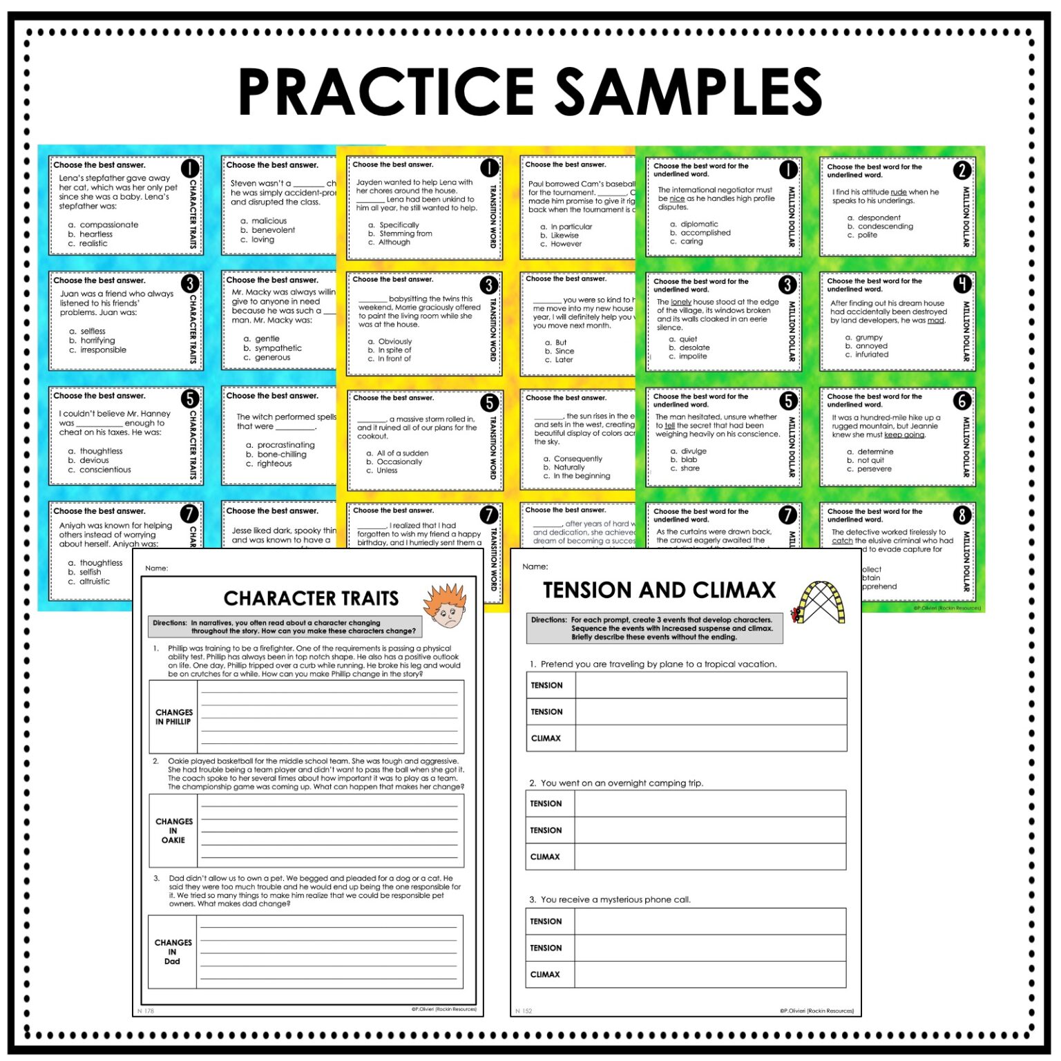 Narrative Writing Grades 6-8 - Rockin Resources