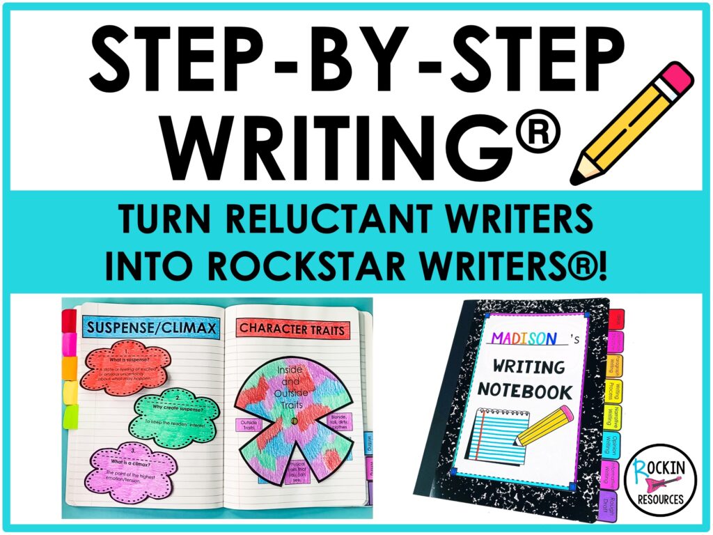 Step-by-Step Writing® Program with Interactive Notebooks - Rockin Resources