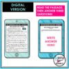 5th Grade Text Dependent Analysis (TDA) Text Evidence Writing - Rockin ...