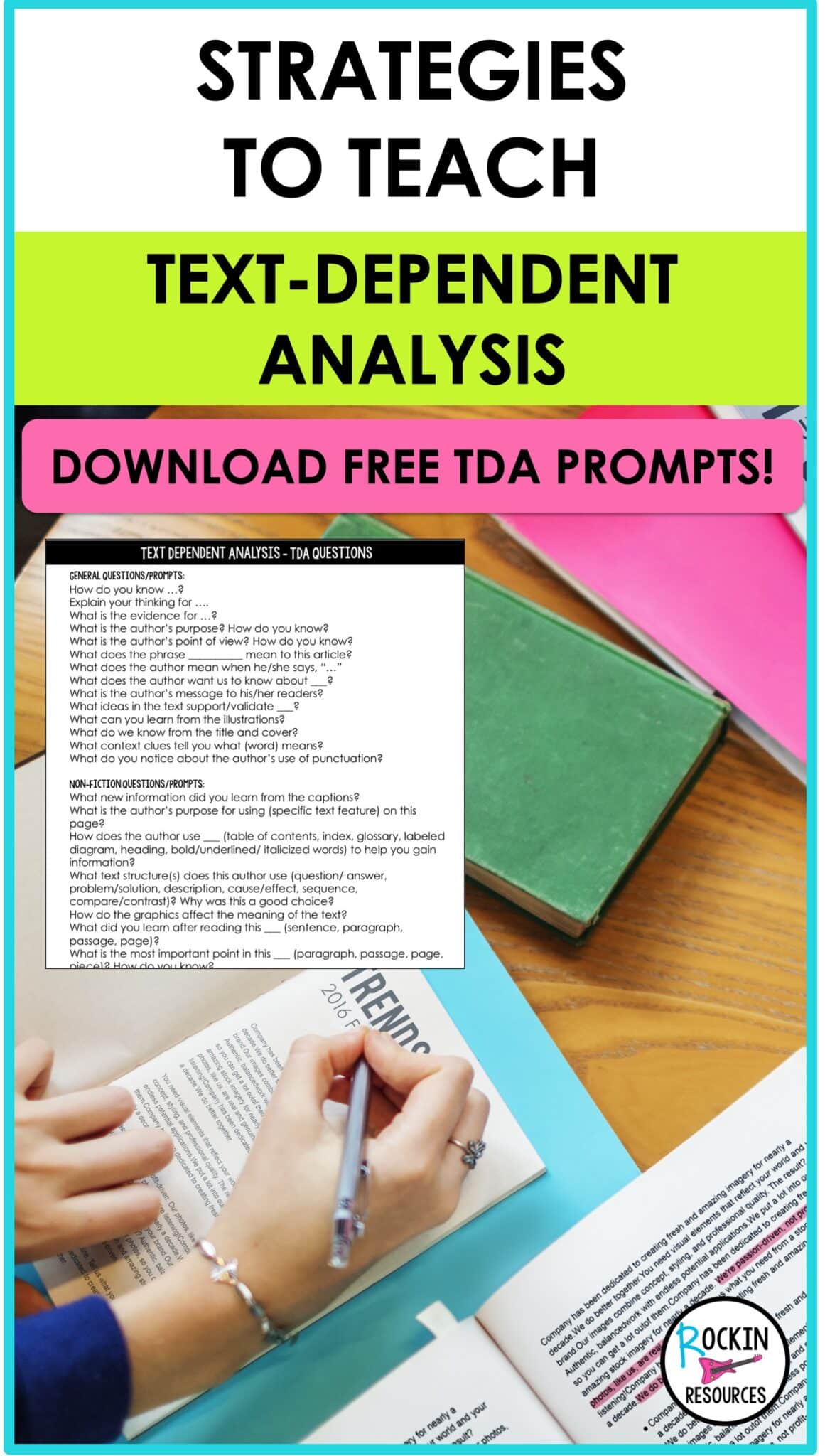 TDA strategies - Rockin Resources