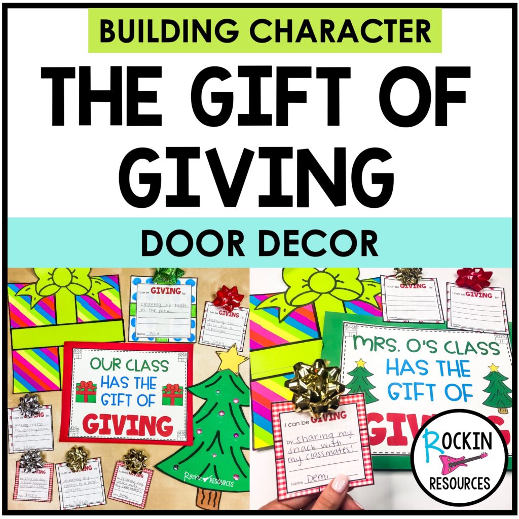 Monthly Door Decor or Bulletin Board for Character Education - Rockin ...