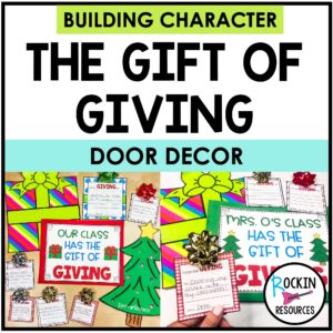 Monthly Door Decor or Bulletin Board for Character Education - Rockin ...